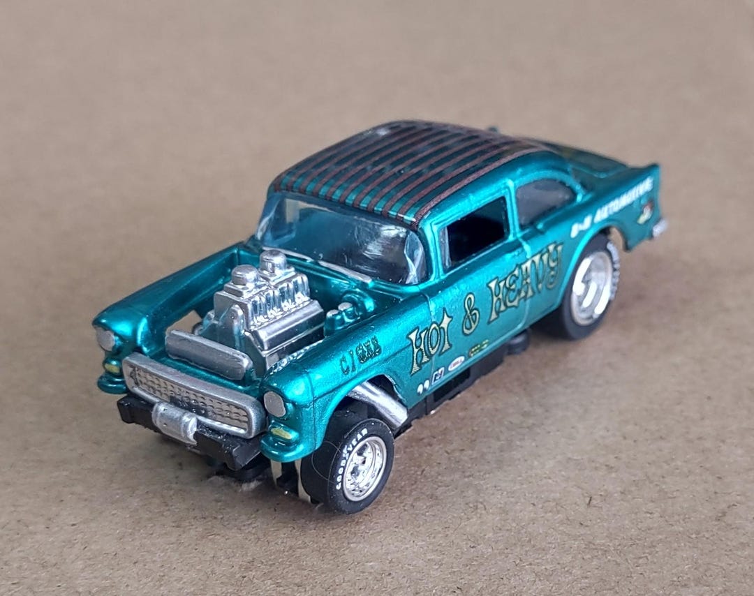 HO (1/64 Scale) Slot Car Custom Made Hot Wheels Metal Body Conversion ...