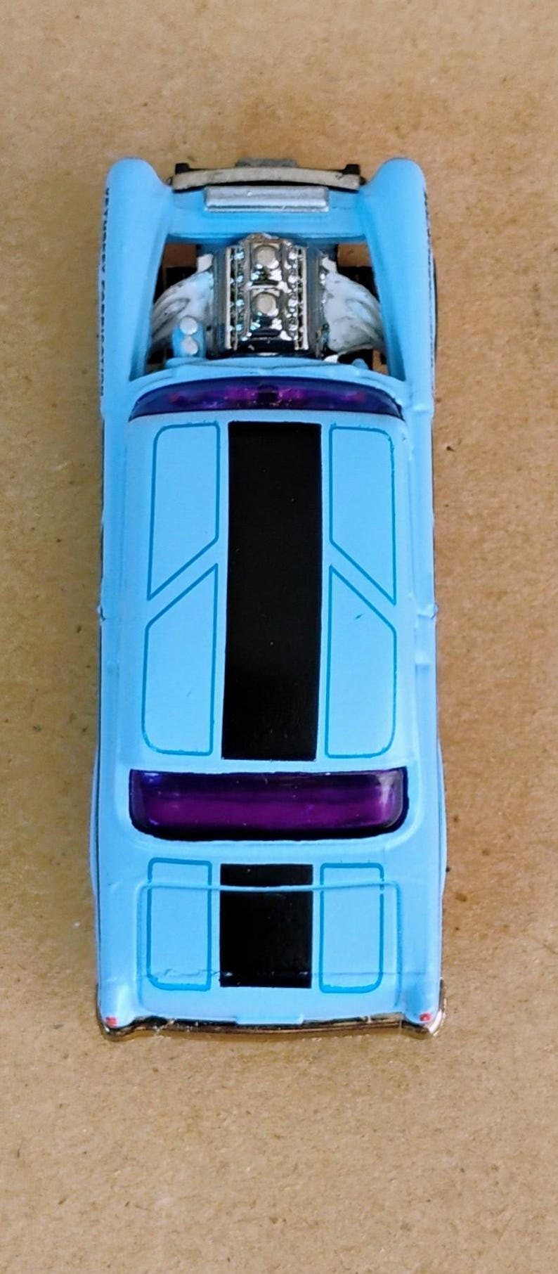 HO Scale Slot Car 55 Gasser Custom Hot Wheels Conversion Tri Five ...