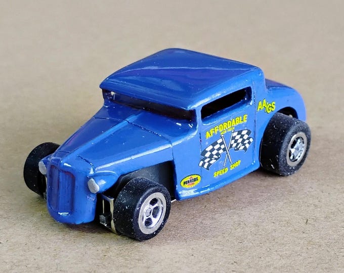 Slot Car, HO Scale, Electric Toy, Custom, Resin Body, 1933 Plymouth ...