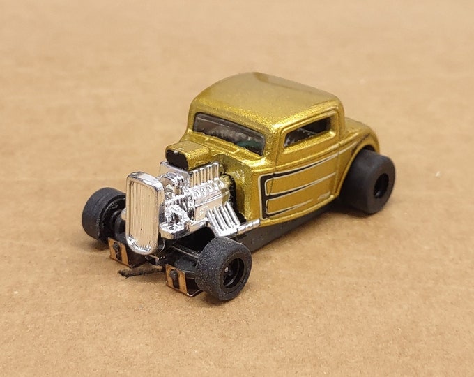 Slot Car, HO 1/64 Scale Custom Made Hot Wheels Metal Body Conversion ...