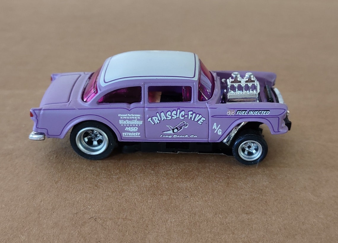 HO Scale Slot Car 55 Gasser Custom Hot Wheels Conversion Triassic Five ...