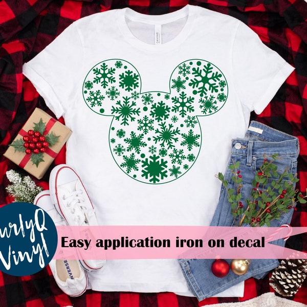 Mickey Christmas Htv - Etsy