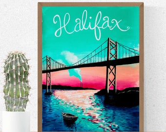 Canada Travel Poster - Etsy