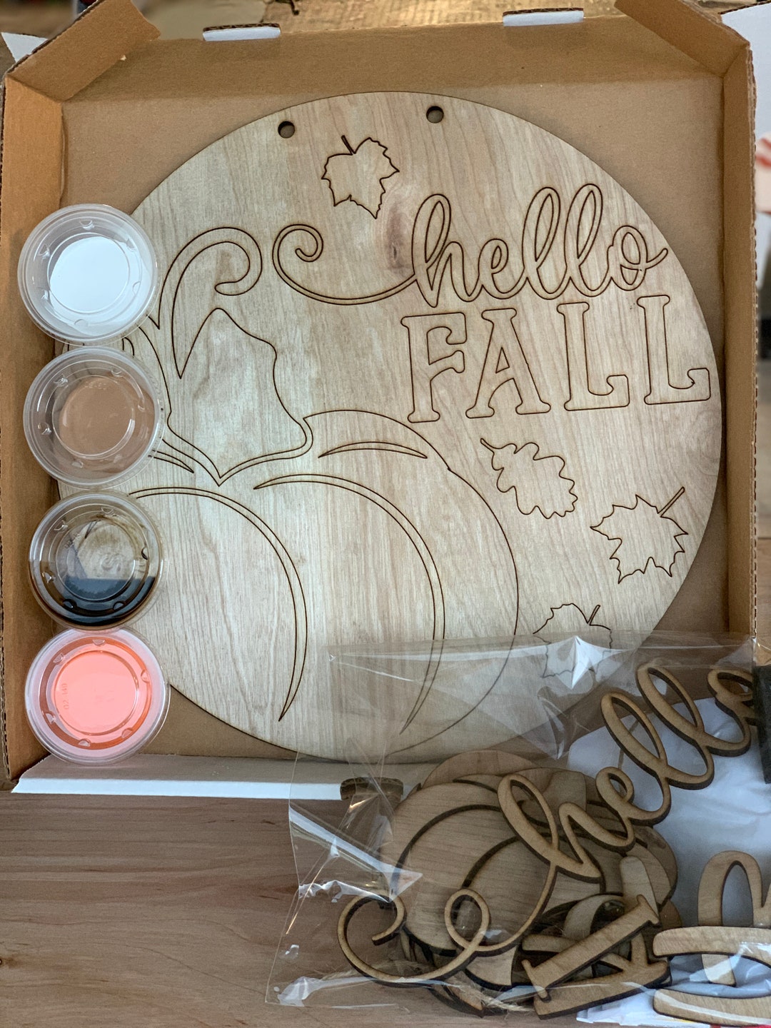 3D Big Pumpkin DIY Kit| Fall Time, DIY Craft, Girls Night - Etsy