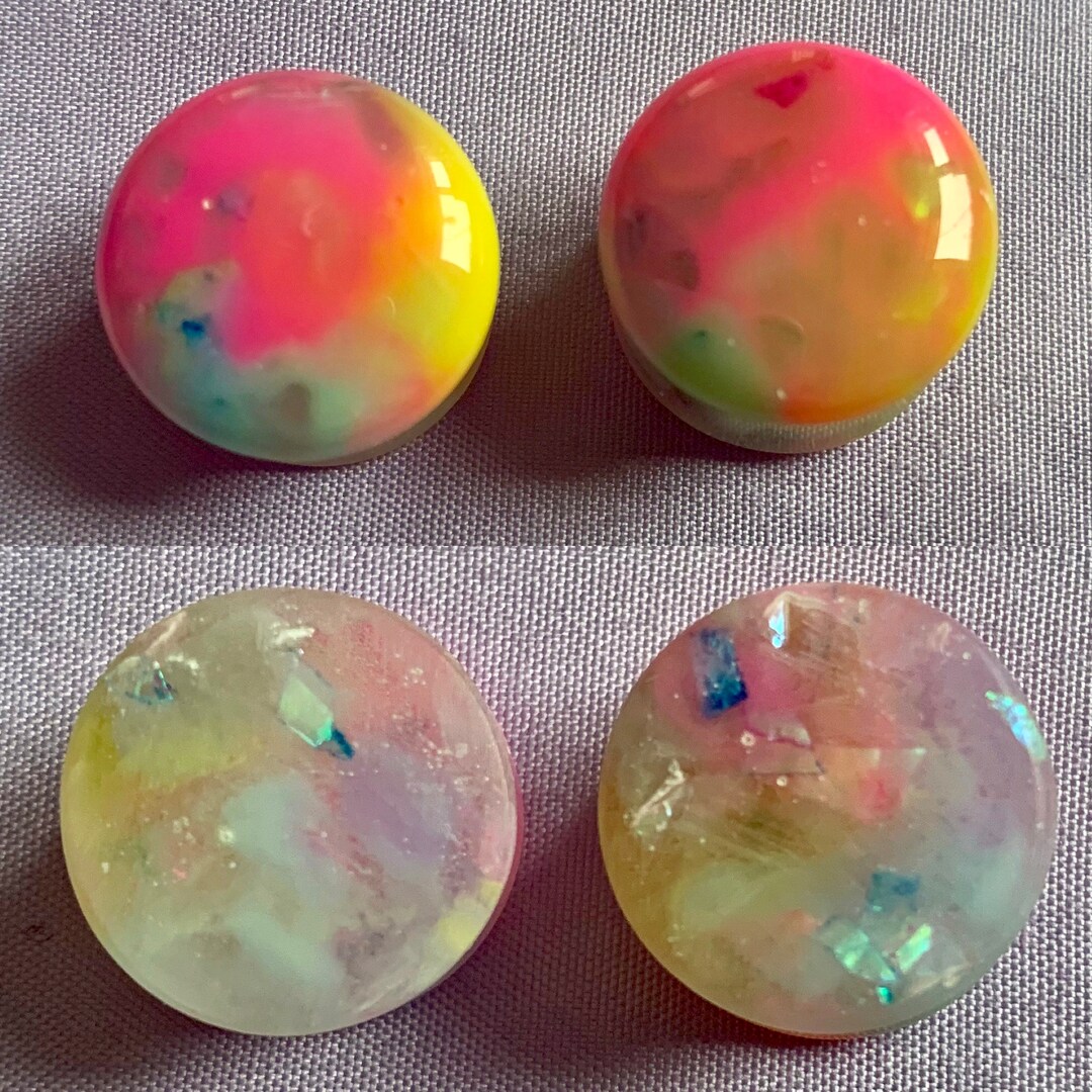 16mm Rainbow Swirl Plugs - Etsy