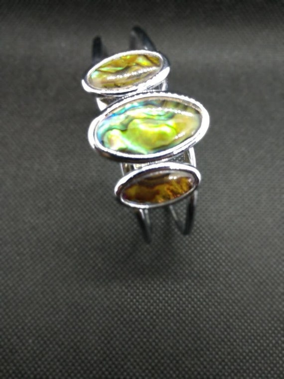 Vintage Silver Tone Spring Hinge Bangle Cuff Bracelet - Etsy