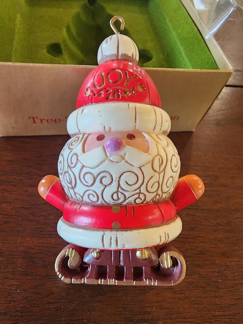 Vintage 1976 Hallmark Santa From Yesteryears Collection New in - Etsy