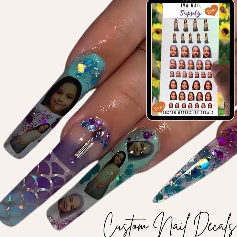 Nail Decals - Etsy