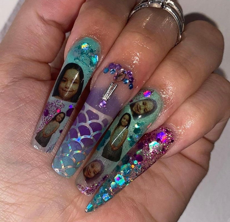 Custom Nail Art Waterslide Decals Custom Water Decals for - Etsy