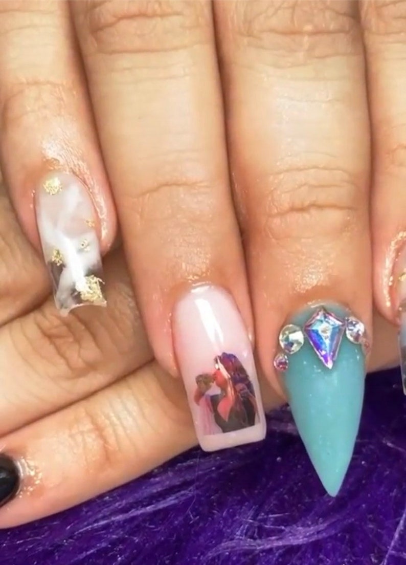 Custom Nail Art Waterslide Decals Custom Water Decals for - Etsy