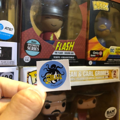 Funko Pop Figure boxlunch Exclusive Replacement Sticker | Etsy