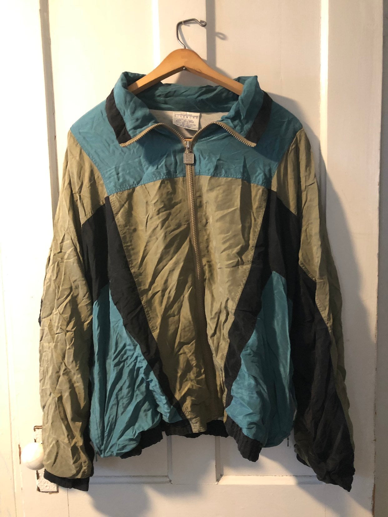 Sweet Vintage Givenchy Silk Windbreaker Jacket - Etsy Sweet Vintage Givenchy Silk Windbreaker Jacket - Etsy