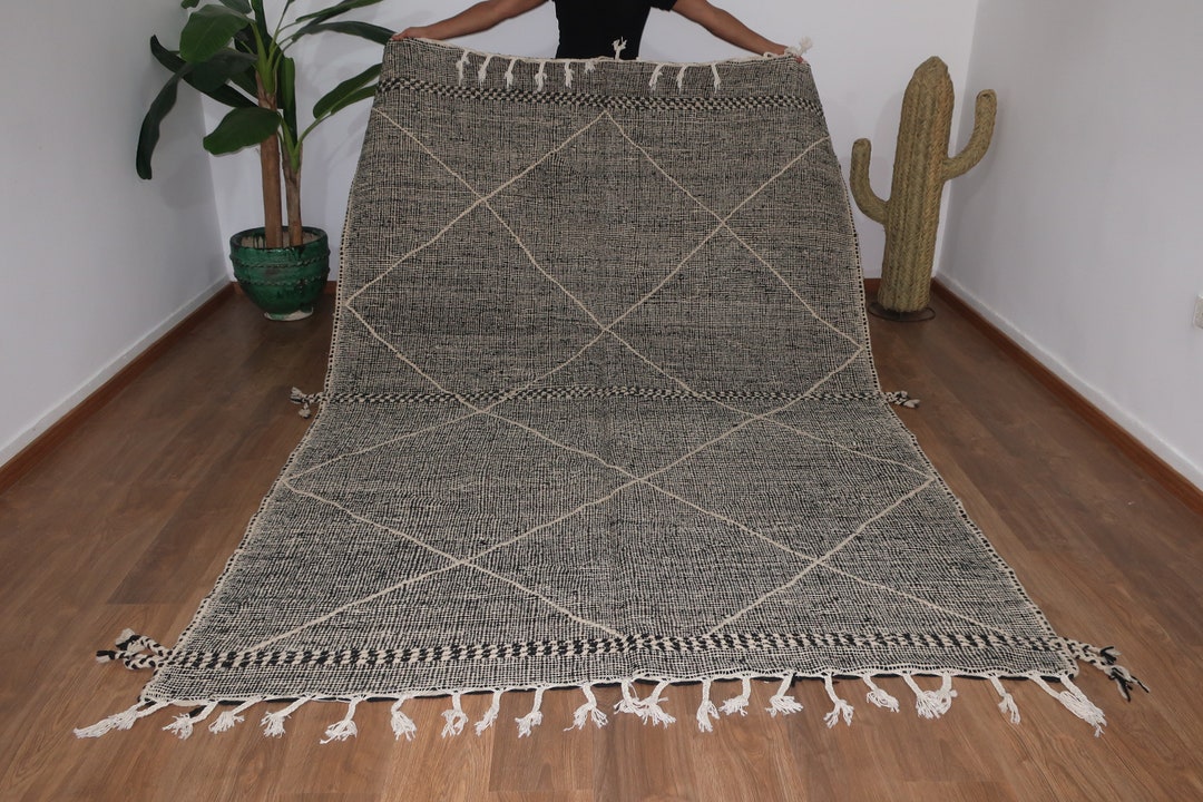 Custom Moroccan Zanafi Rug Scandinavian Rug Midcentury - Etsy
