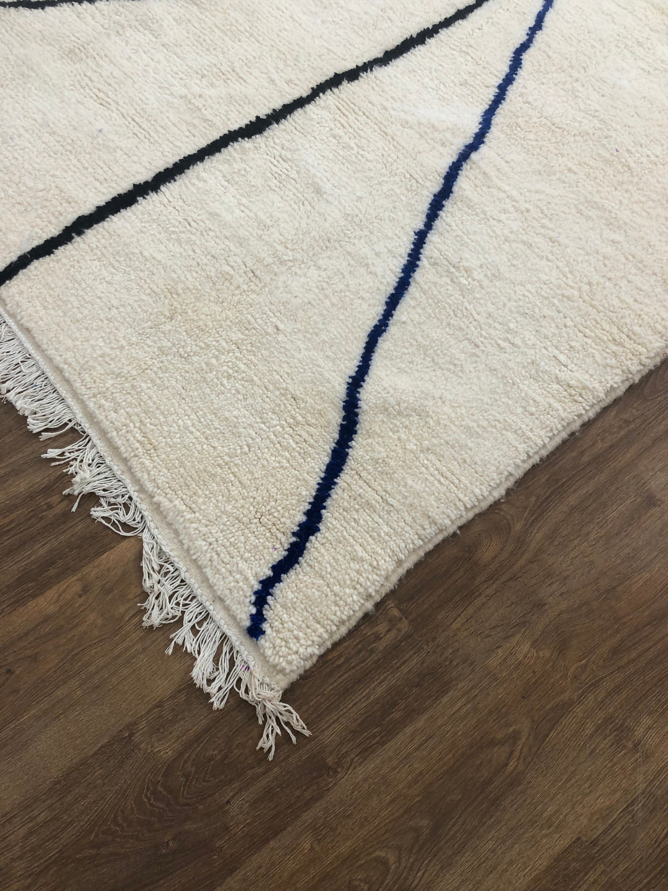 Handmade Moroccan Berber Contemporary Rug 8.53 FT x 5.21 FT | Etsy