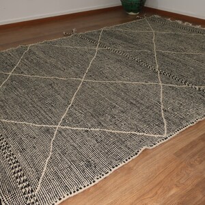 Custom Moroccan Zanafi Rug Scandinavian Rug Midcentury - Etsy