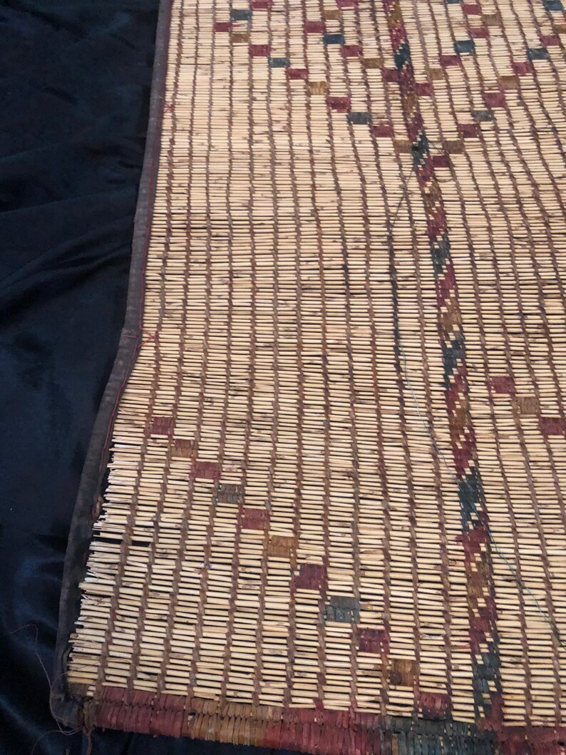 Small Vintage Handmade Tuareg Mat Area Rug 120 Cm 116 Cm - Etsy