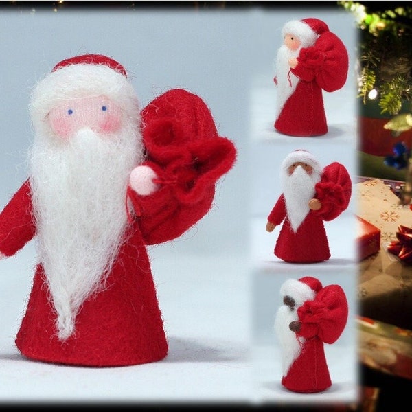 Santa Claus Doll - Etsy