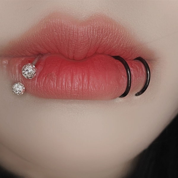 Fake Tongue Piercing - Etsy UK