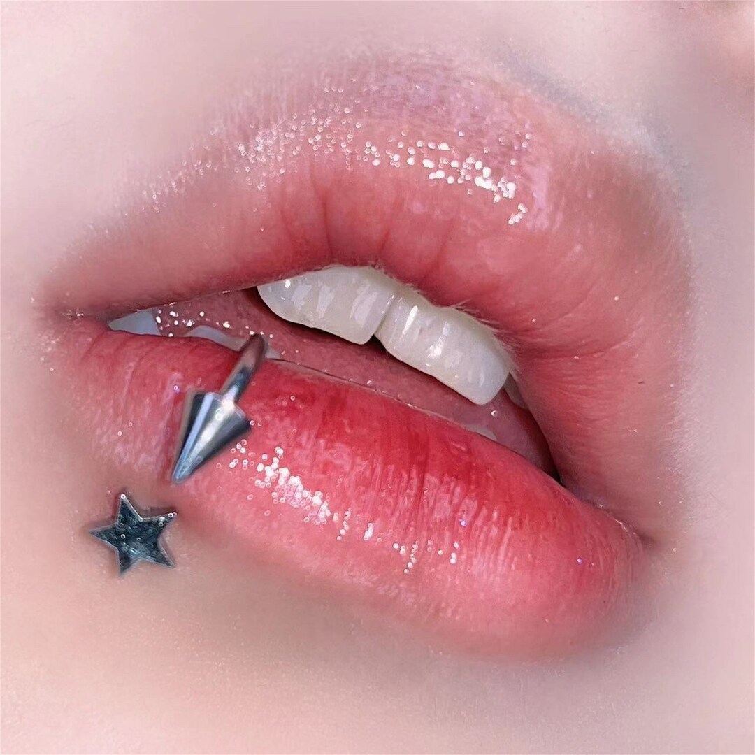 Star Lip Ring Fairy Lip Jewelry Nose Ring Eyebrow Ring - Etsy