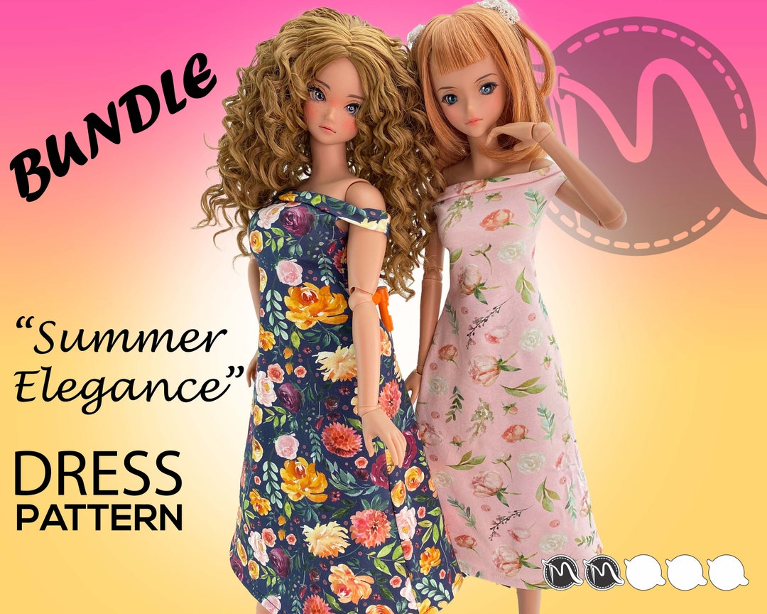 Smart Doll PATTERN Bundle. for Pear Body and Classic Body Smart Dolls ...