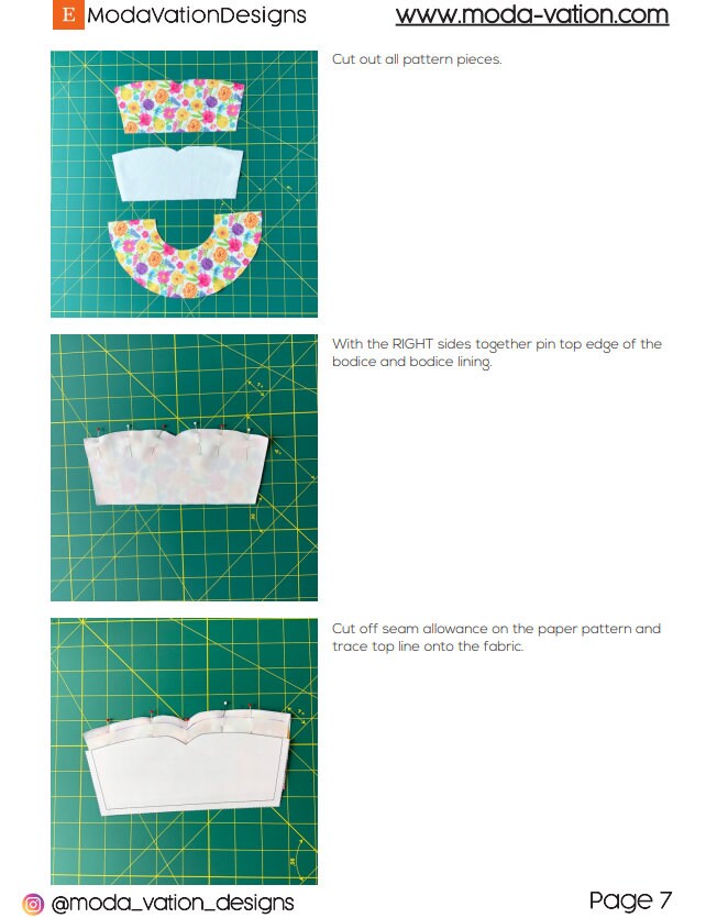 Minifee Doll Dress and Top. Doll Clothes Pattern PDF. Minifee | Etsy