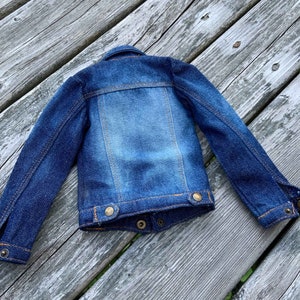 DOLL DENIM JACKET, Doll Clothes Patterns Pdf, Doll Jean Jacket, Smart ...