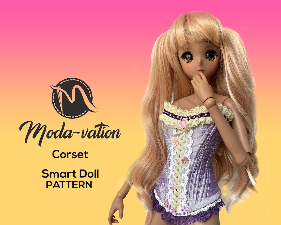 SMART DOLL CORSET Pattern. Sewing Pattern for Smart Doll. Pattern With ...