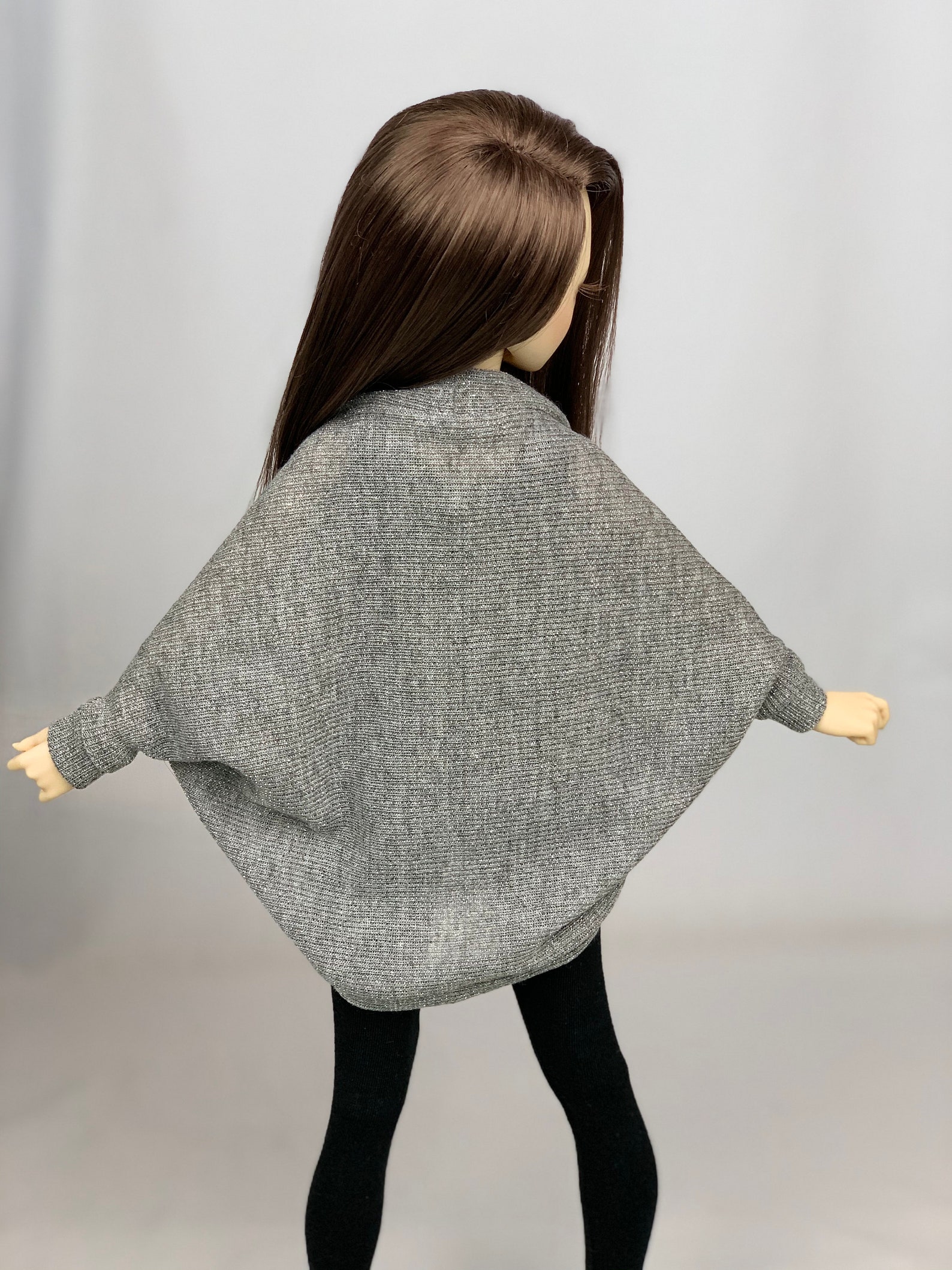 Minifee Doll Clothes Cardigan Shrug Pattern Minifee Cocoon - Etsy