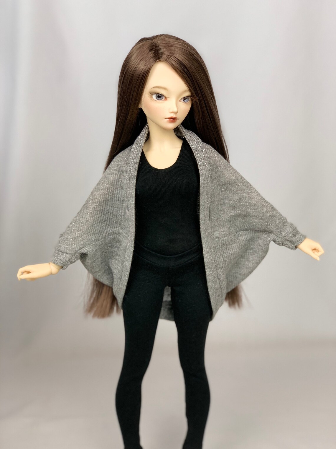 Minifee Doll Clothes Cardigan Shrug Pattern Minifee Cocoon - Etsy