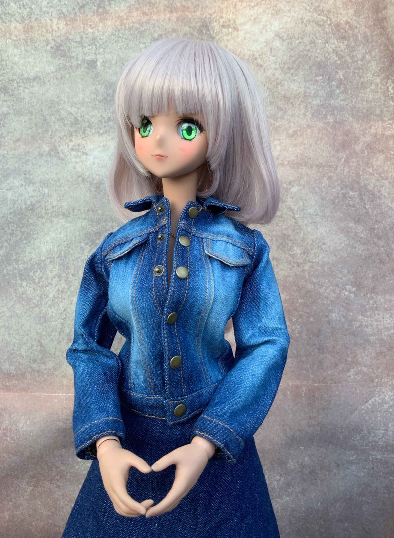 DOLL DENIM JACKET Doll Clothes Patterns Pdf Doll Jean - Etsy