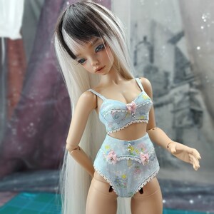 Minifee Doll Lingerie Set Pattern With Lining. Digital Download, Doll Clothes Patterns Pdf ...