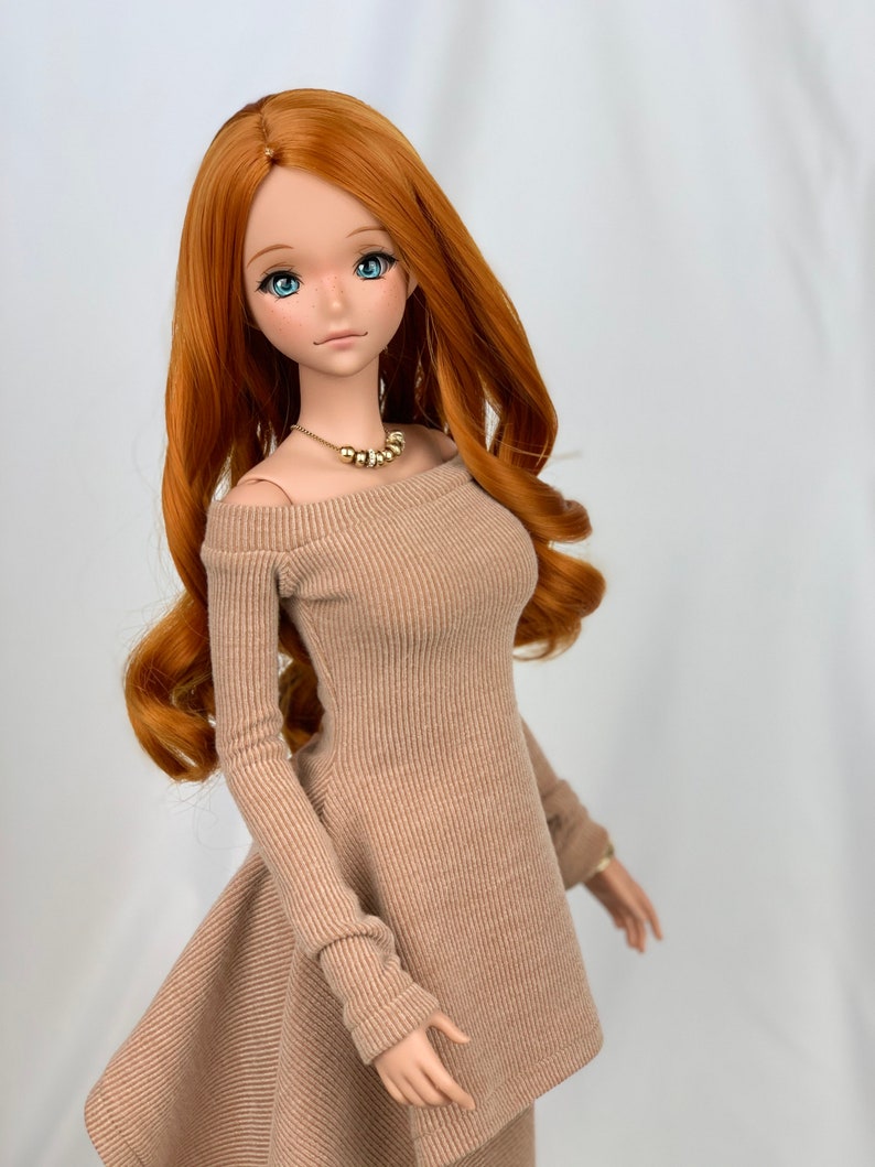Irregular Hem Dress PATTERN for Smart Doll. Step by Step | Etsy