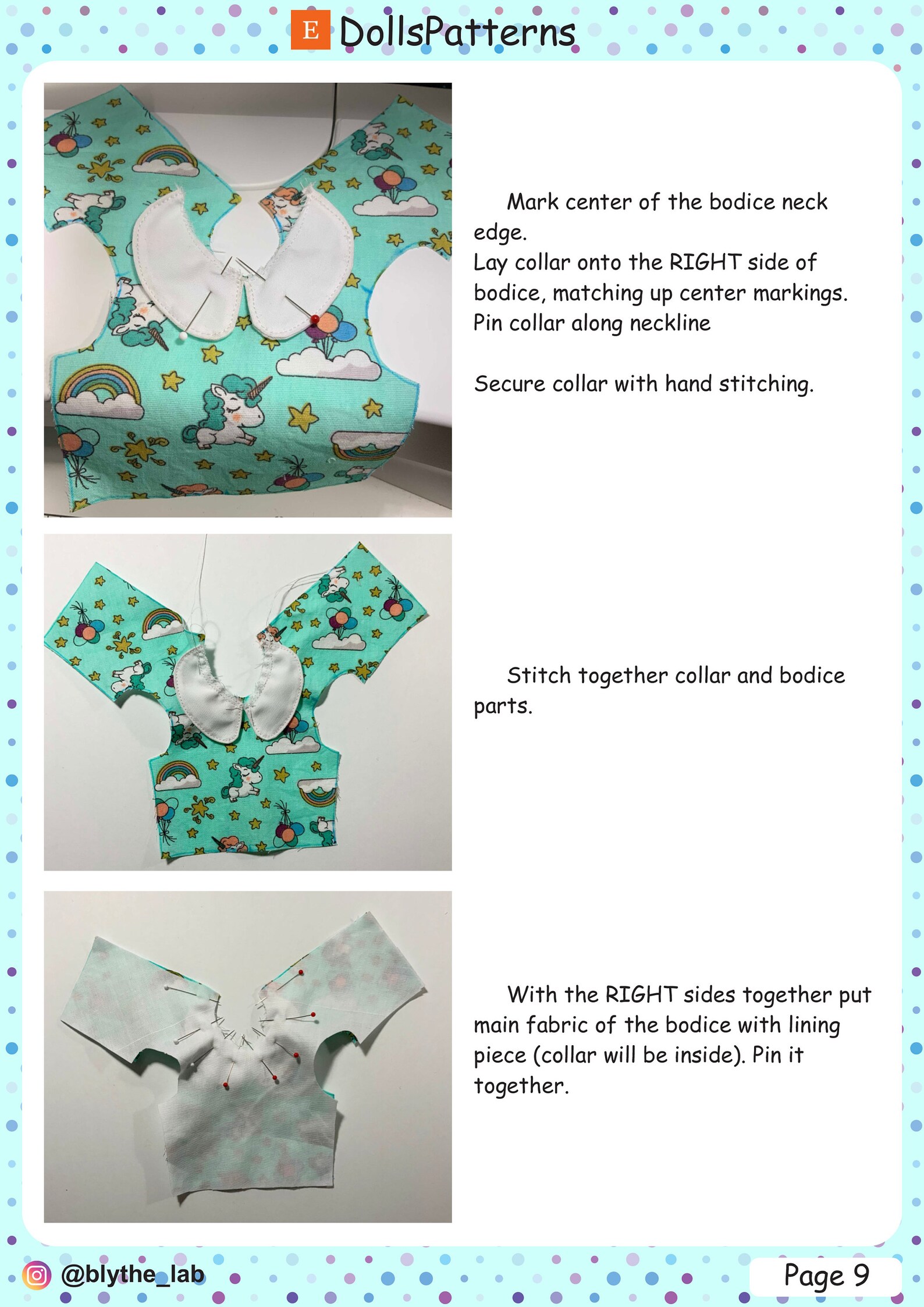 Mini Dollfie Dream PATTERN for 1/4 Doll. Sewing Pattern for - Etsy