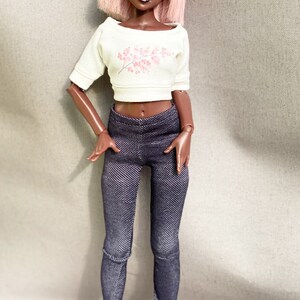 Minifee Doll Clothes, Crop Top Pattern, Minifee Pattern,diy Doll Project, Digital Download, Doll ...