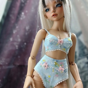 Minifee Doll Lingerie Set Pattern With Lining. Digital Download, Doll Clothes Patterns Pdf ...