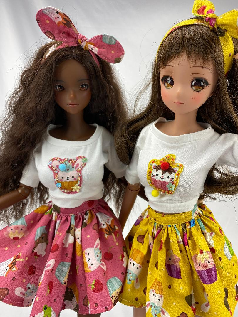 Smart Doll PATTERN for Beginners. Circle Skirt. Gathered - Etsy Canada