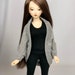 Minifee Doll Clothes, Cardigan Shrug Pattern, Minifee Cocoon, Minifee ...