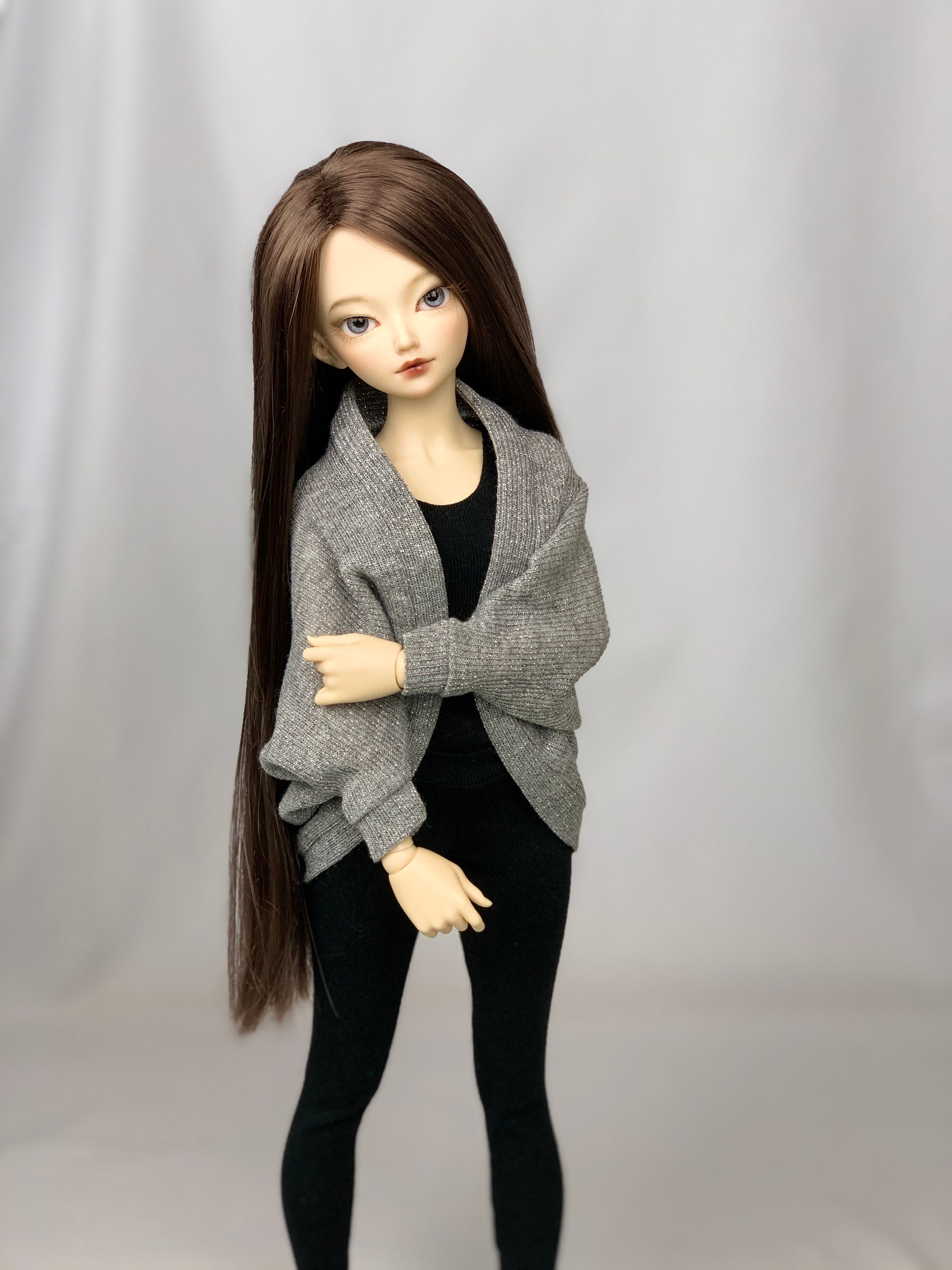 Minifee Doll Clothes Cardigan Shrug Pattern Minifee Cocoon - Etsy