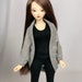Minifee Doll Clothes, Cardigan Shrug Pattern, Minifee Cocoon, Minifee ...