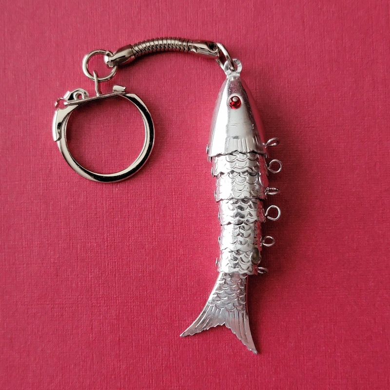 Fish Keychain - Etsy