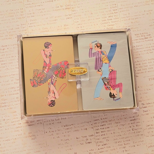 Art Deco Playing Cards - Etsy