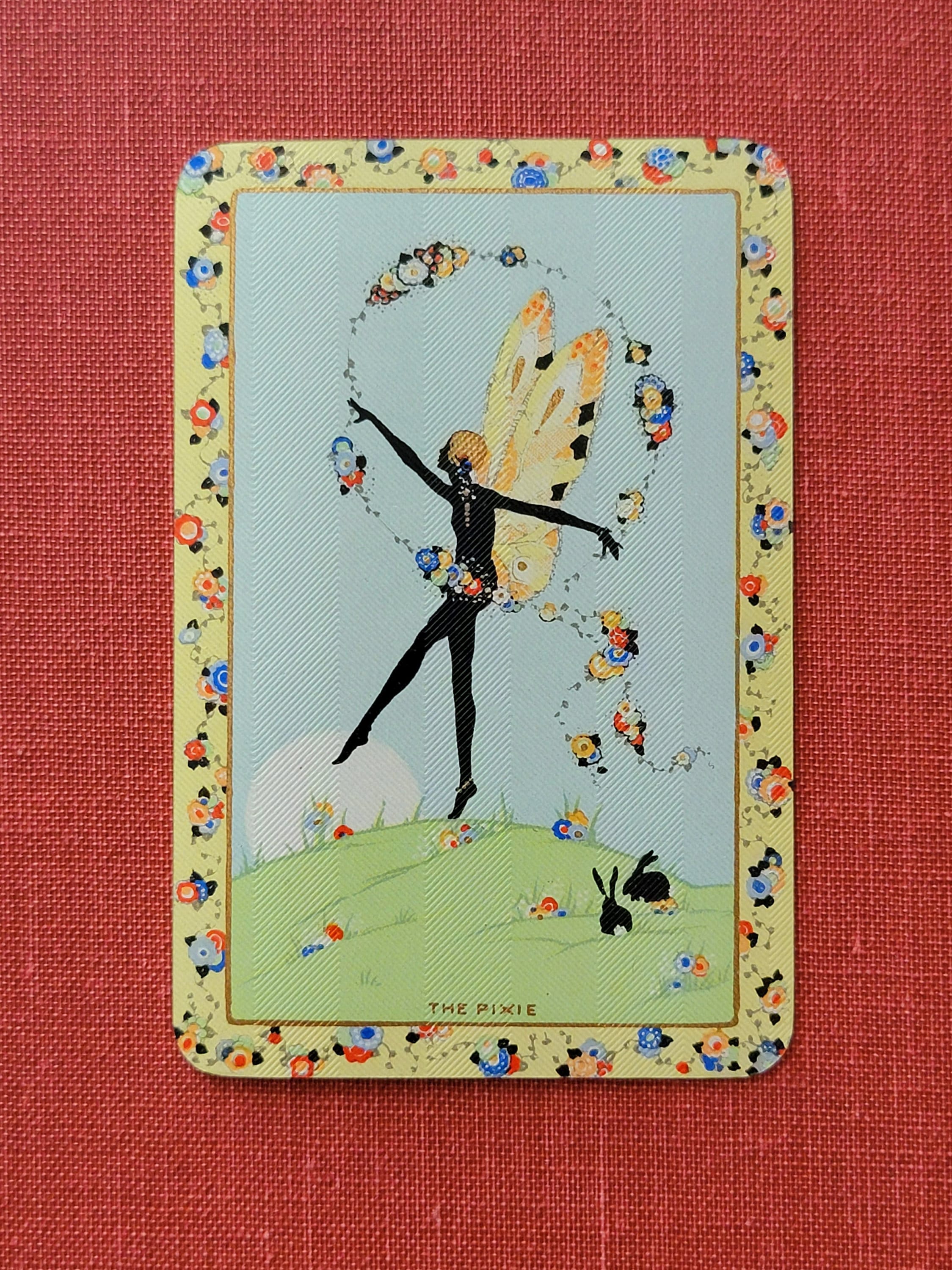One Vintage Single Swap Card the Pixie Playing Card (1pc) England ...