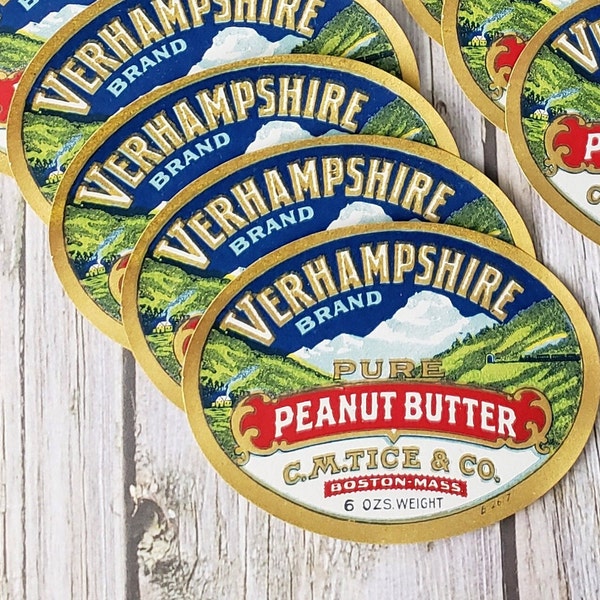 Antique Peanut Butter Jars - Etsy