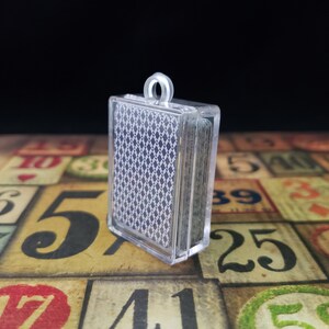 Mini Deck of Cards in Plastic Case Miniature Playing Cards - Etsy