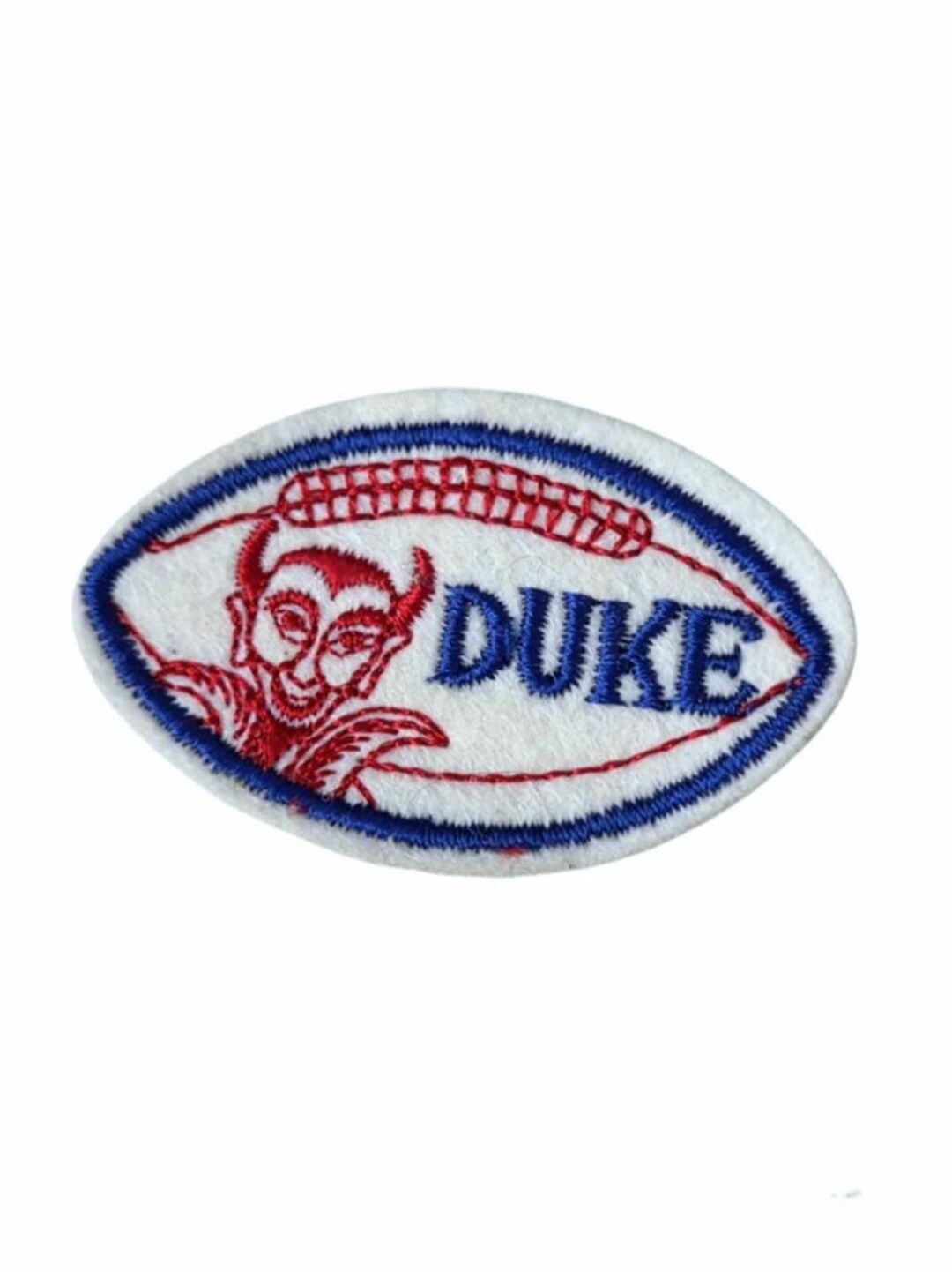 Vintage Duke Blue Devils Patch 60s College Football Sew-on 2.75" - Etsy