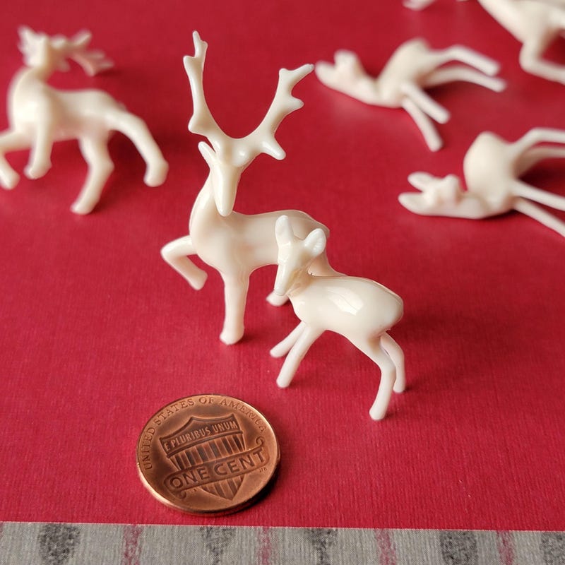 Miniature Reindeer - Etsy