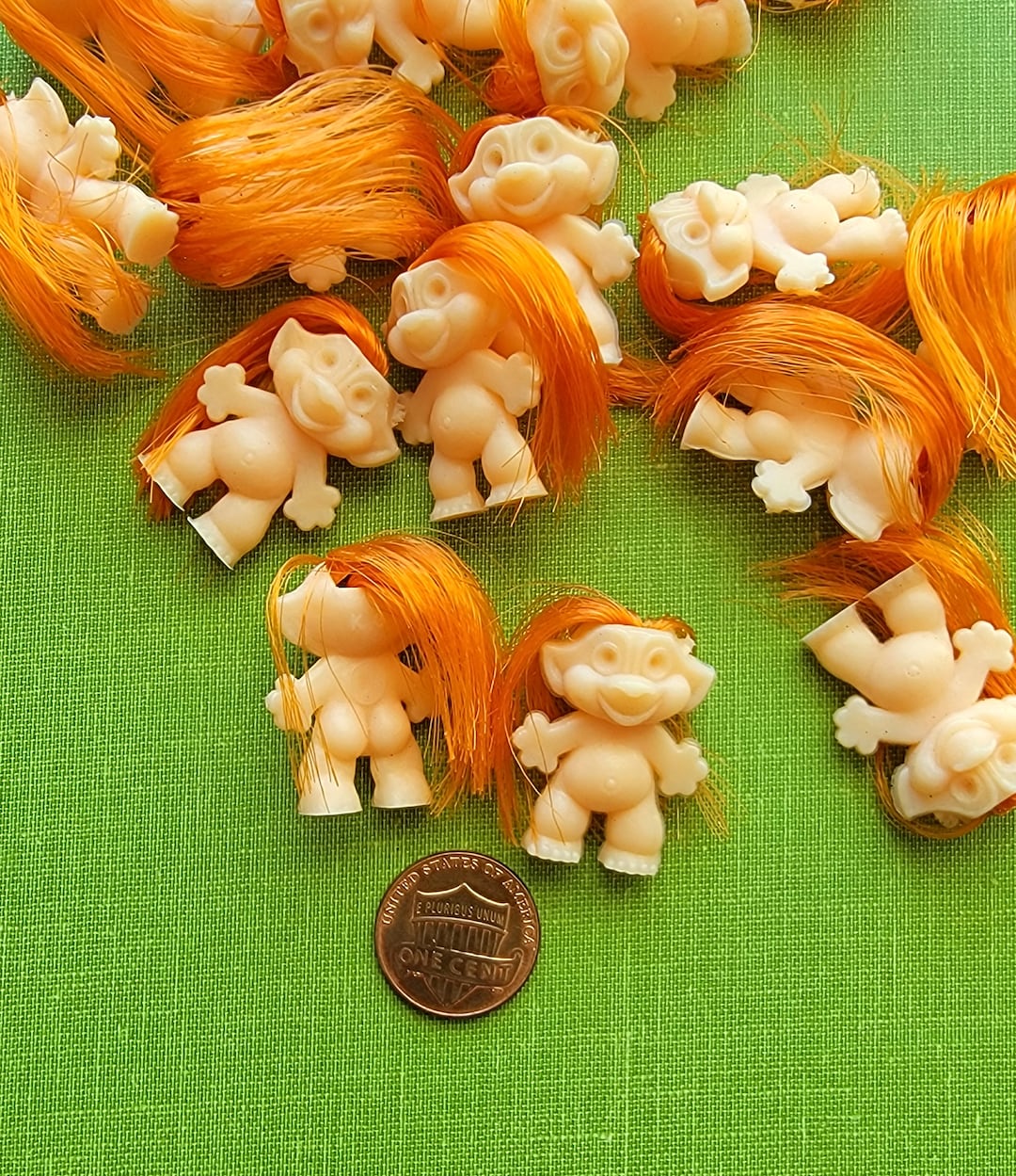 2 Vintage Mini Troll Dolls (2pcs) Gumball Machine Toy Prize - Etsy