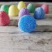 9 Vintage Plastic Gumdrop Beads Blowmold Fake Sugar Coated Spice Drops ...