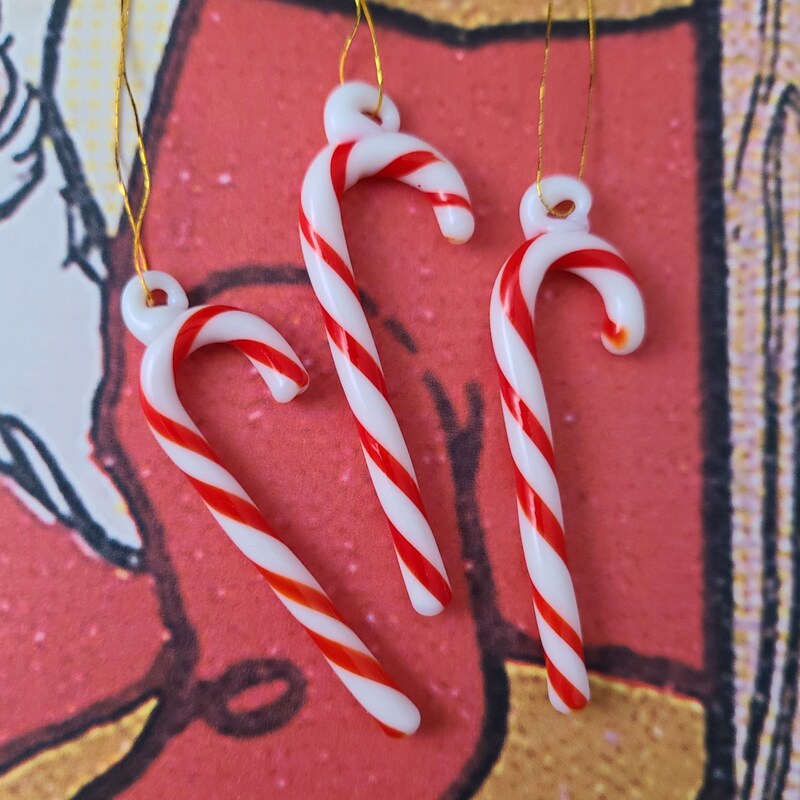 Miniature Candy Canes - Etsy