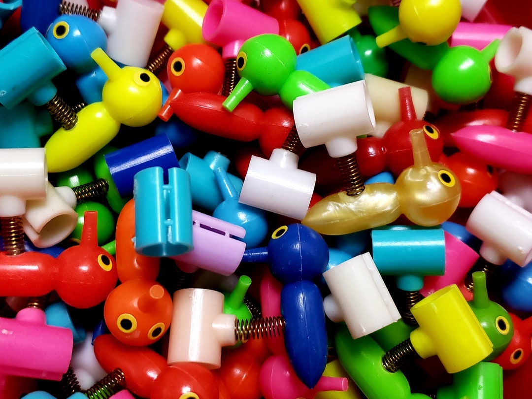 3 Vintage Woodpecker Pencil Toppers (3pcs) Spring Action Bobbing Pencil ...